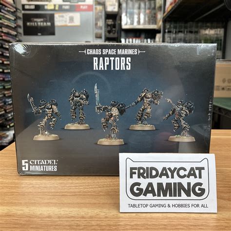 Warhammer 40000 Chaos Space Marines Raptors Hobbies And Toys Toys