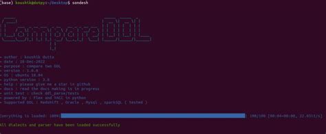 Koushik Dutta On Linkedin Spark Hive Sql Compare Cli Redshift Github Python Pypi Project