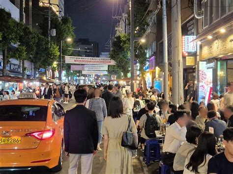 요즘 Mz들 엄청 몰린다종로3가 야장거리 아찔한 상황