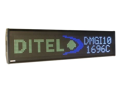 Dot Matrix Display RGB X Pixels DMGI C DITELTEC COM