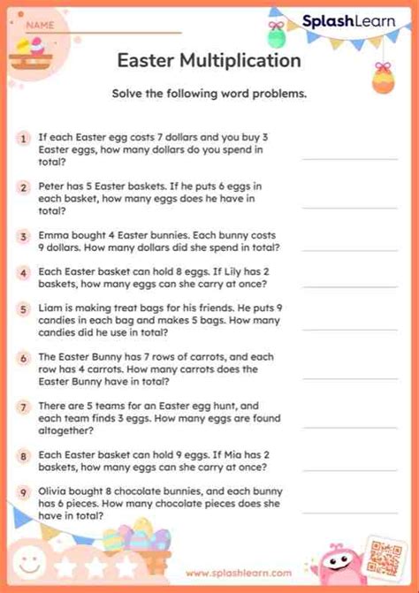 Year 4 Maths Multiplication Word Problems Worksheets Free Printable
