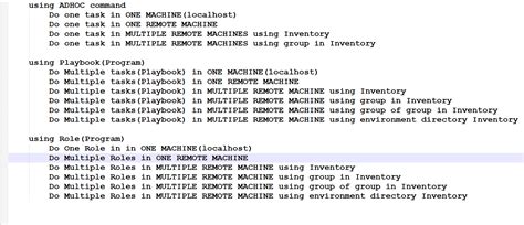 Ansible Training Flow