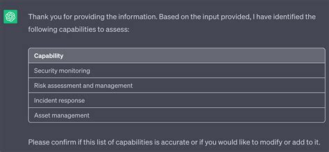 Chatgpt As Security Analyst — Part 2 Prepare Maturity Assessments By