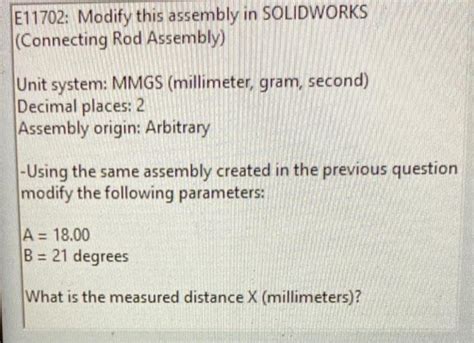 [solved] e11702 modify this assembly in solidworks conne
