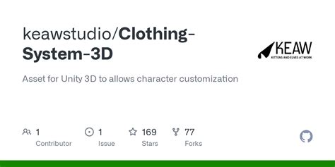 GitHub Keawstudio Clothing System D Asset For Unity D To Allows Character Customization