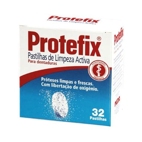 Protefix Active Cleanser Tablets With Active Oxygen For Dentures