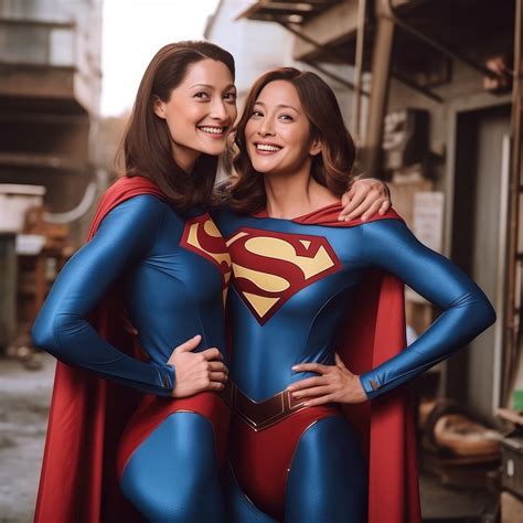 Ai Supergirl Two Asian Superwomen 2 By Bradbarry2 On Deviantart