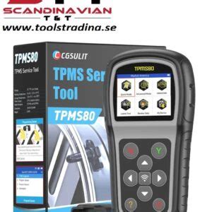 TPMS Diagnostisk enhet för däcktryck CGS TPMS 80 S T Scandinavian Tools