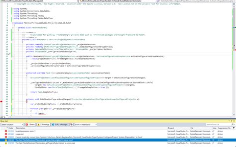 Stale Unused Fields In The Error List Issue Dotnet Roslyn GitHub