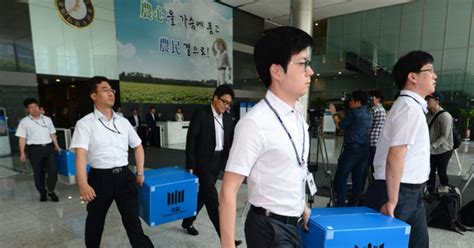 檢 부정선거 의혹 김병원 농협회장 사무실 등 압수수색종합