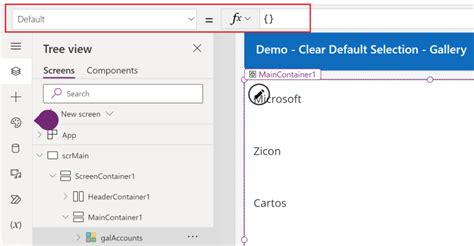 Quick Tip Canvas App Gallery Control Clear Default Record Selection Rajeev Pentyala