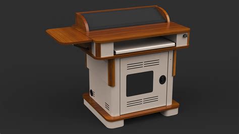 Multimedia Lectern Model Turbosquid 2071253