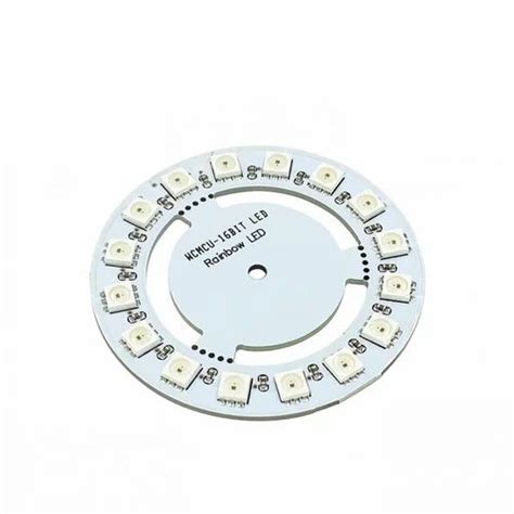 16 Bit Ws2812 5050 Rgb Led Built In Full Color Driving Lights Circular Neo Pixel Ring Tri Color
