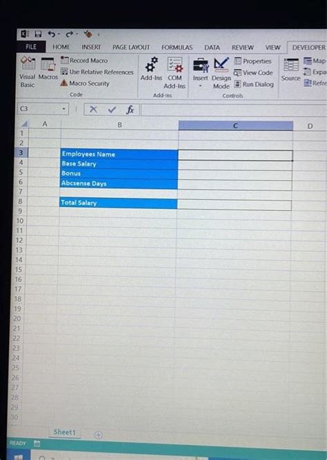 Solved Q1 Create A New Code Module Rename The Code Module