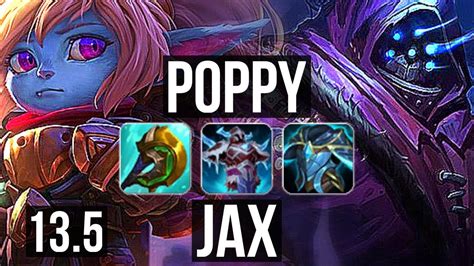 Poppy Vs Jax Top 27m Mastery 7 Solo Kills 1100 Games