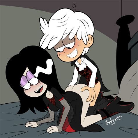 Rule 34 1boy 1girls Female Goth Haiku The Loud House Javisuzumiya