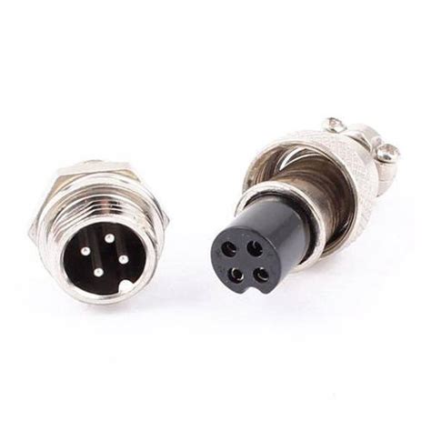 Купить РАЗЪЕМ GX12-4PIN ПАПА + МАМА, ГНЕЗДО + ШТЕКЕР, цена 50 ₴ — Prom ...
