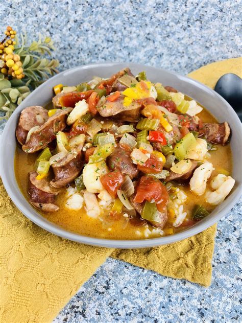 Shrimp And Sausage Gumbo Slow Cooker Living