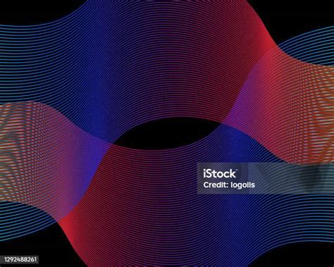 추상적 인 부드러운 색상 웨이브 벡터 곡선 흐름 그라데이션 모션 일러스트레이션입니다 라인 디자인 벡터 선입니다 벡터에 대한 스톡 벡터 아트 및 기타 이미지 Istock