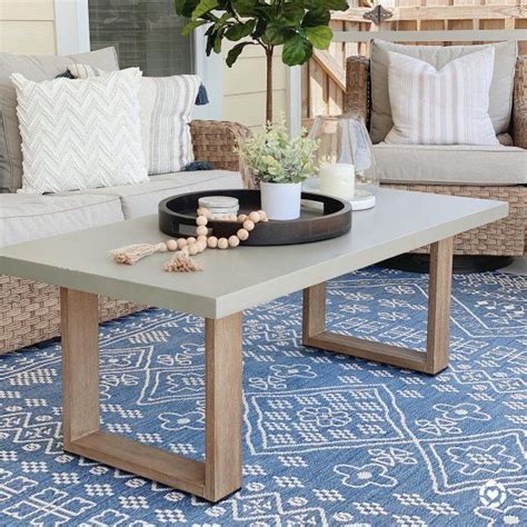 Modern Outdoor Coffee Tables Outdoor Coffee Table Decor Decorating