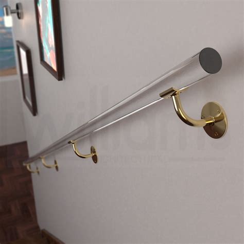 Lucite Handrail Kit With Saddle Bracket Etsy