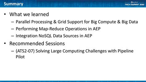 Ats3 Plat06 Handling “big Data” With Pipeline Pilot Mapreducenosql Ppt