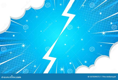 Versus Comic Frame Vs Comics Book Clash Frames On Halftone Stripes Background Stock