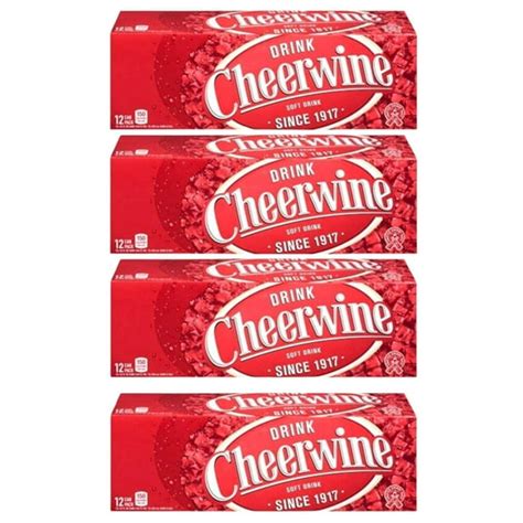 Cheerwine Soft Drinks Cherry Soda