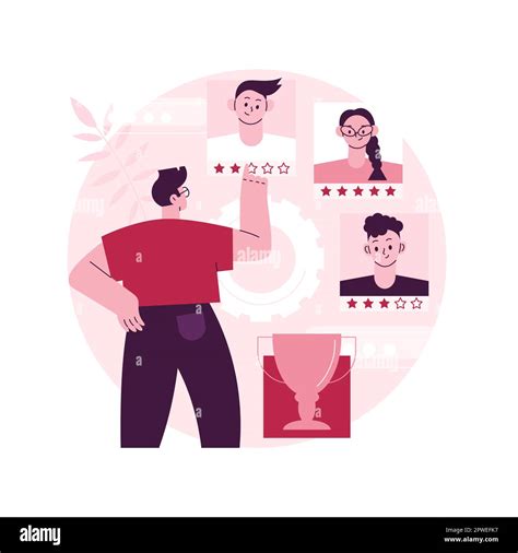 Performance Rating Abstract Concept Vector Illustration Performance Review Rating Management