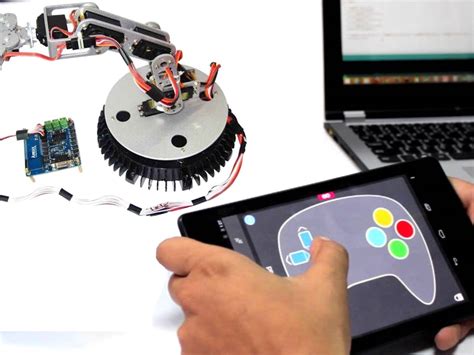 Android Controlled 6dof Robotic Arm Arduino Project Hub