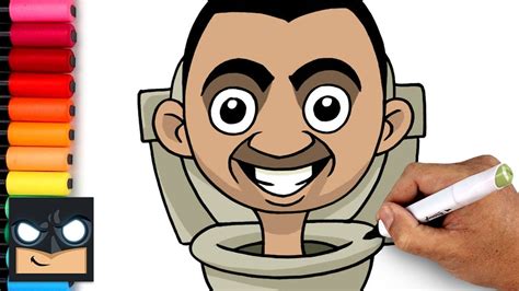 How To Draw Skibidi Toilet Easy Youtube