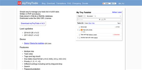 16 To Do List Managers As Open Source Web Apps Web Development