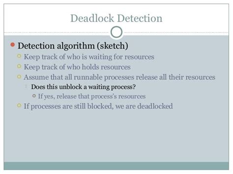 Os Deadlock