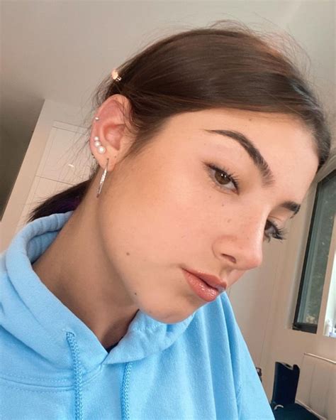Charli Damelio Charli Rares Tiktok Earings Piercings Unique Ear Piercings Ear Jewelry
