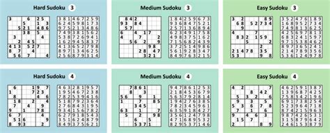 Sudoku Game With Answers Hard Complexity Simple Vector Image