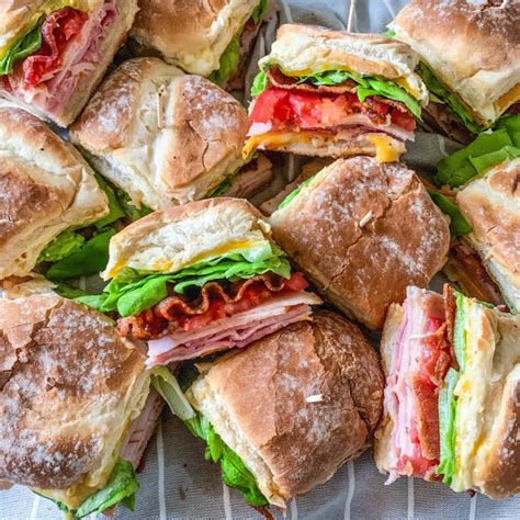 Dinner Roll Club Sandwiches — Her Flour Garden Dinner Rolls Rolled