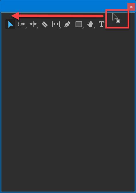 Docking The Undocked Tool Panel Adobe Community 14253241