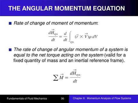 Ppt Chapter 6 Momentum Analysis Of Flow Systems Powerpoint