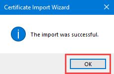 Import Pfx On Windows Server