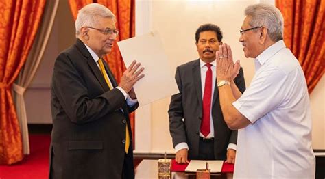 Sri Lanka Pm Ranil Wickremesinghe Appointed Finance Minister By