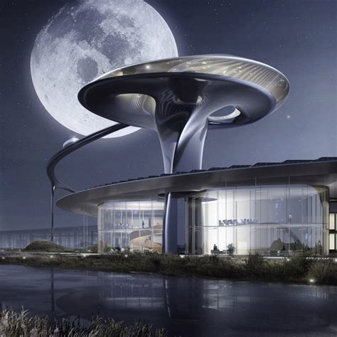 Mad Unveils Extraterrestrial Campus For Electric Car Brand Faraday Future