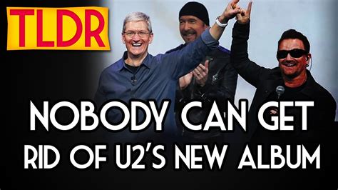 Apple Tells You How To Delete U2s New Album Tldr The Internet