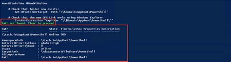Efficient Dfs Management With Powershell Scripts