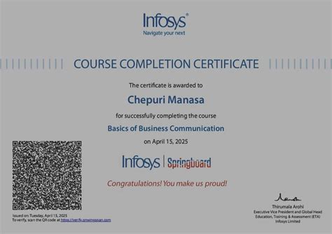 infosys springboard businesscommunication continuouslearning