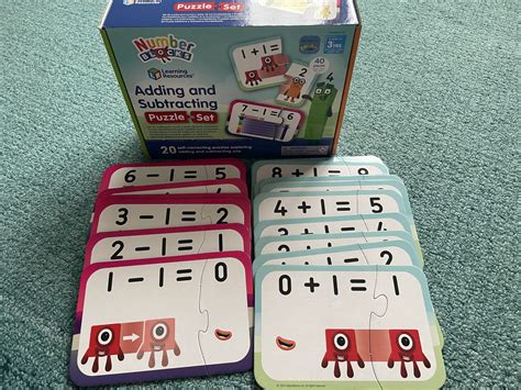 Learning Resources Numberblocks Sequencing Puzzle Numberblocks Counting Puzzle And Numberblocks