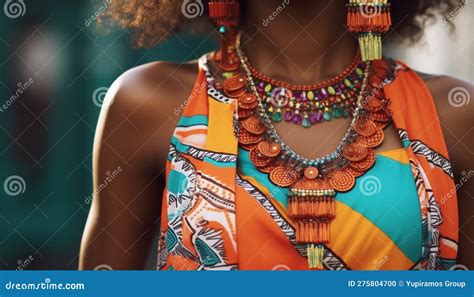 Young African Woman Exudes Elegance And Confidence Generated By Ai
