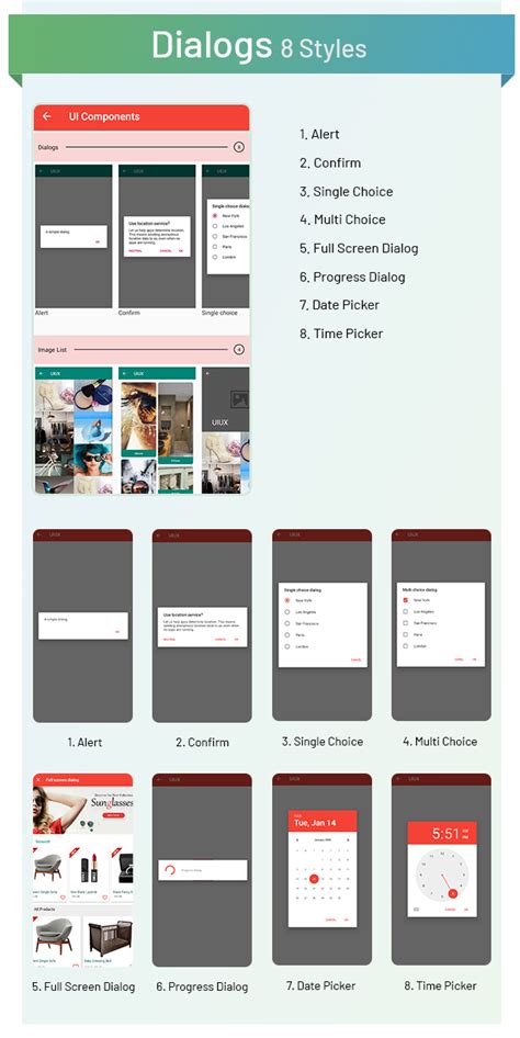 Uiux Android Material Design Components Codemarket