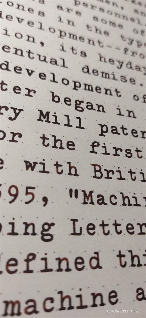 History Of The Typewriter Sorry For The Typo Error On Page 1 Rpenmanship