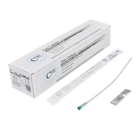 Cure Intermittent Male Cath 16 Pre Lubricated Coude Tip 14fr Single