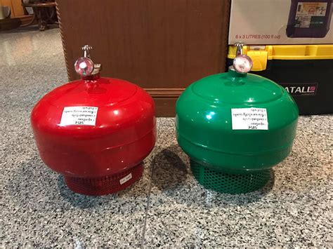 ถังดับเพลิง ขนาด 10 ปอนด์ แบบอัตโนมัติ มีสินค้าเข้าแล้วนะครับ สำหรับคนที่ต้องการติดตั้งในจุด